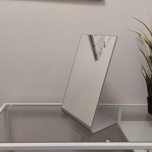 IKEA | Accents | Ikea Table Mirror Brushed Metal | Poshmark